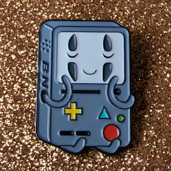 Jewelry | Spirited Away No Face Adventure Time Bmo Mashup Enamel Pin ...